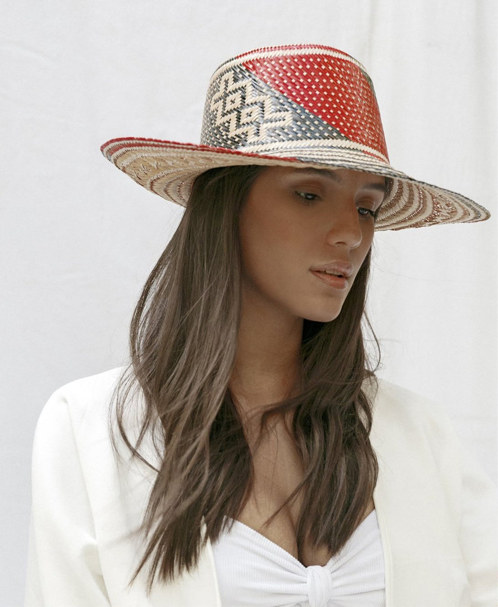Maya Straw Hat - Worldwide Shipping – Wayuulove